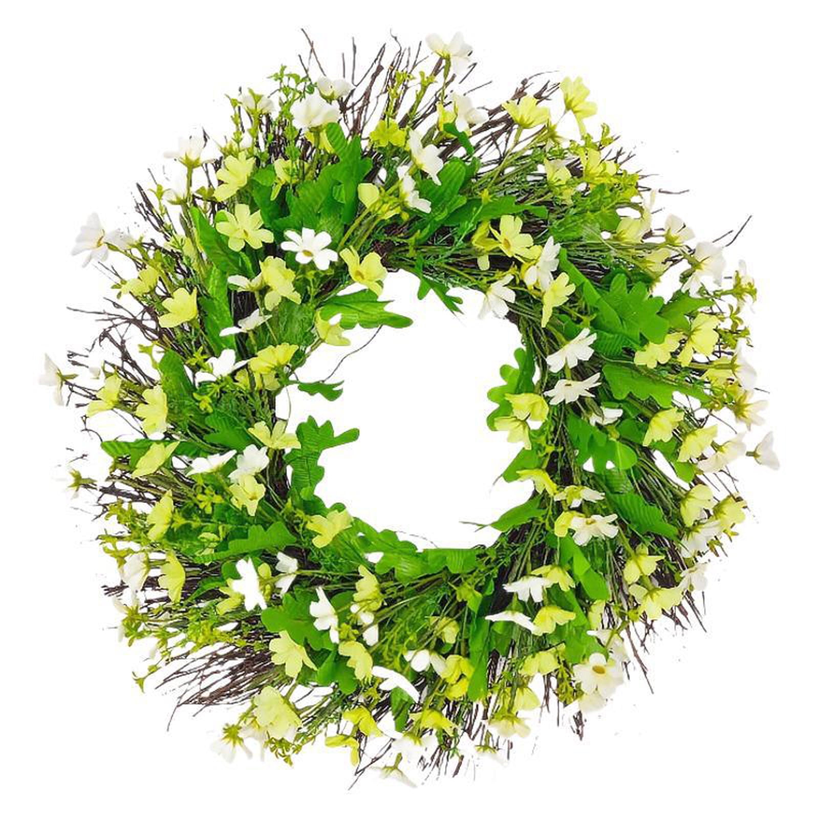 Spring Wreaths Artificial Spring Wreaths for Front Door Spring Floral ...