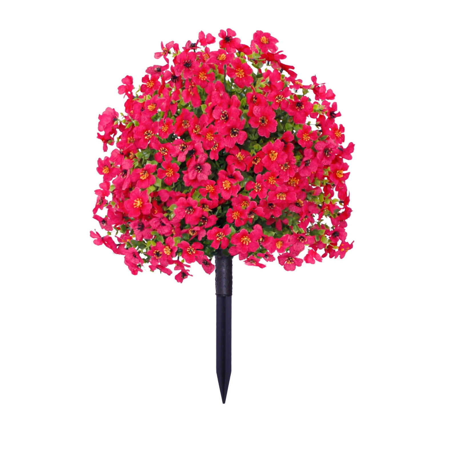 Spring Wreaths For Front Door Wreaths Artificial Red Flower Ball With ...