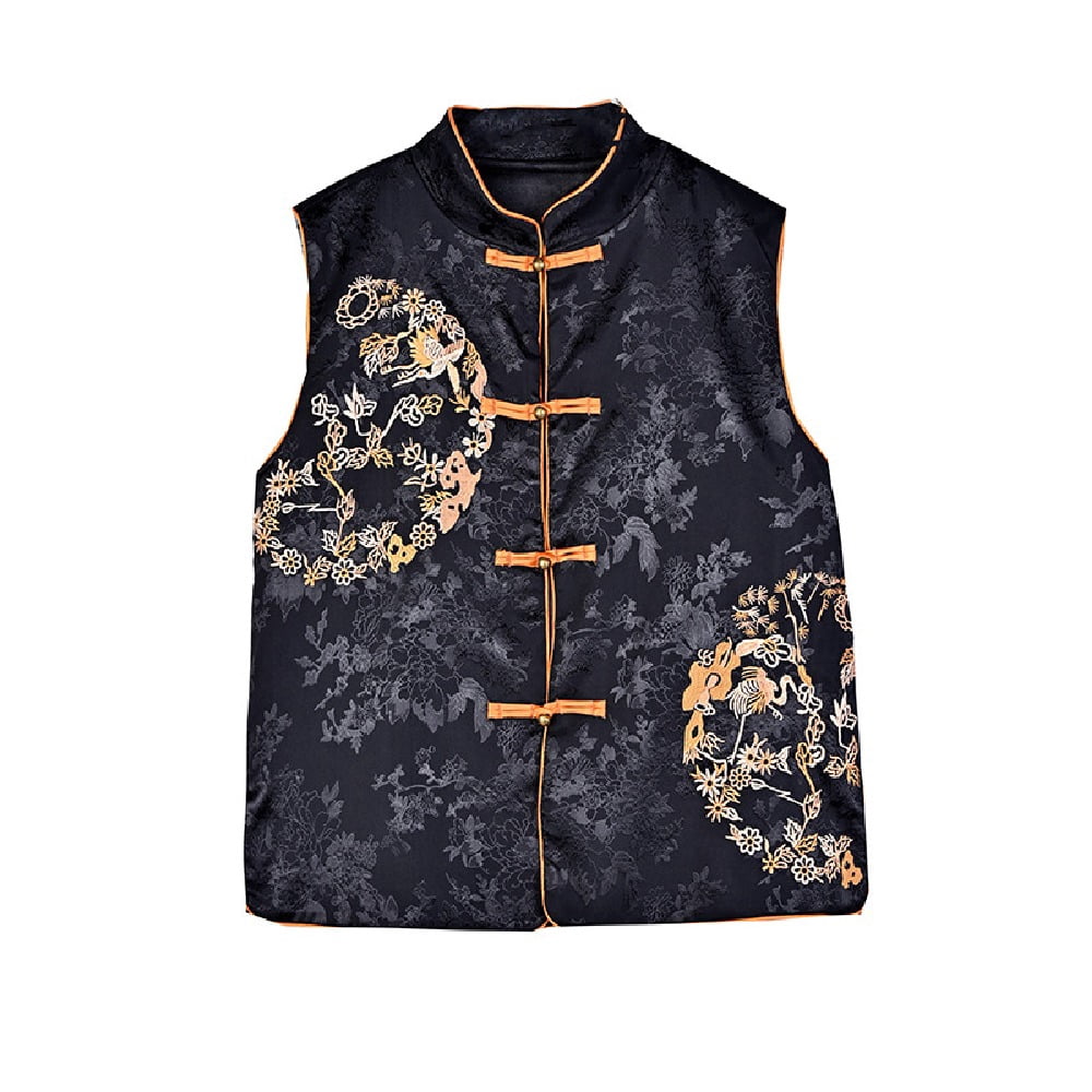 Spring and Autumn women's retro versatile Chinese style embroidery ...