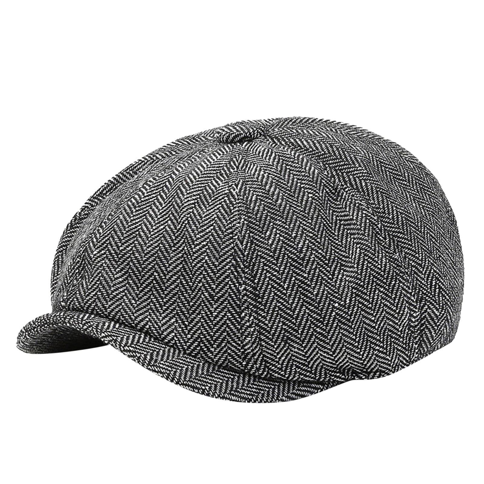Spring and Summer Herringbone Travel Hat - for Overnight Stays and Outdoor Activities,Versatile ...