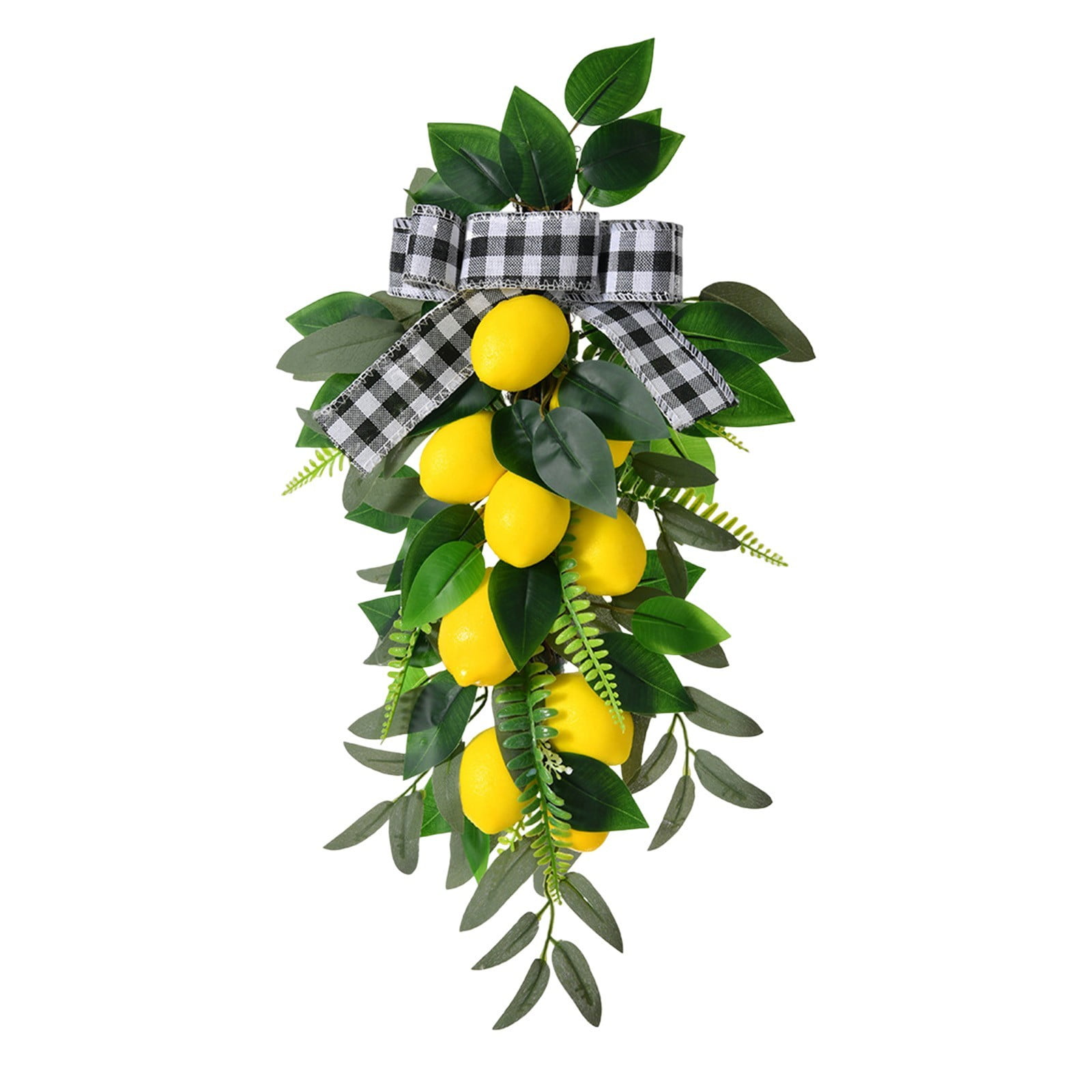 Spring and Summer Ribbon Hanging Inverted Tree for Door and Wall ...