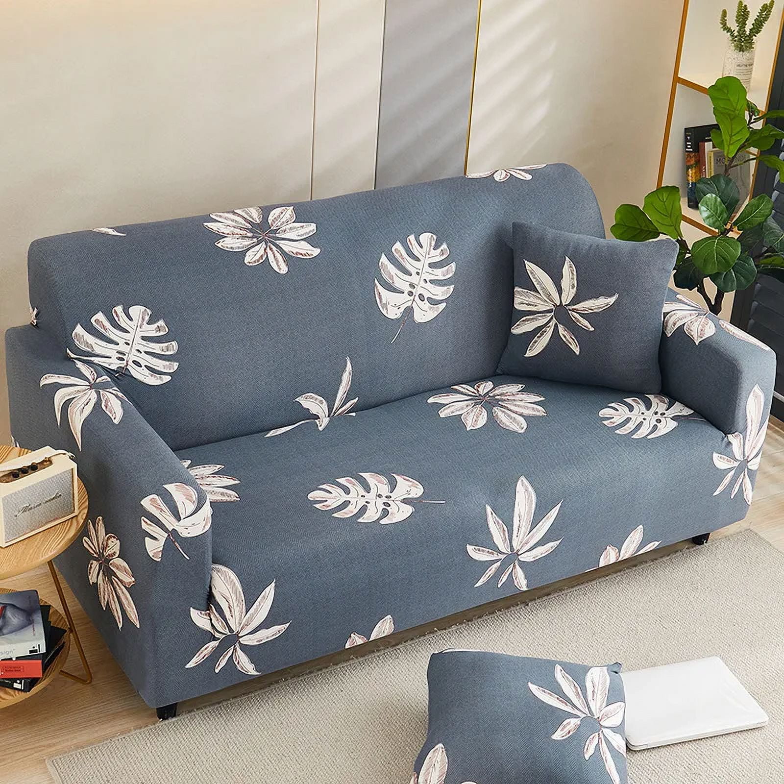 Spring and Summer Simple Solid Color Pattern Sofa Cover Polyester All ...