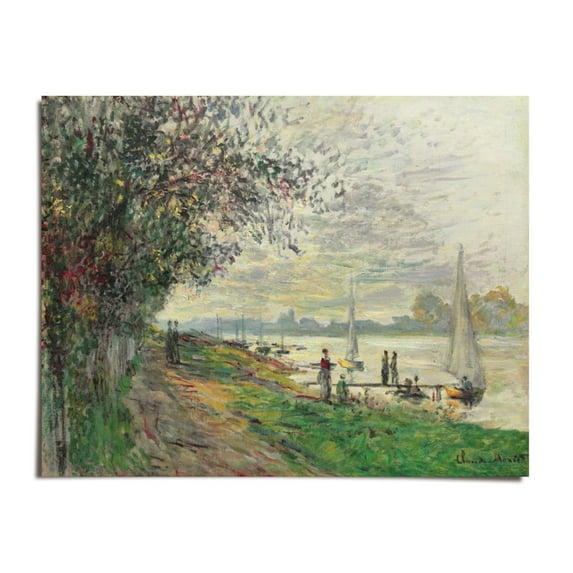 Spring in Giverny, afternoon effect, 1885 - Claude Monet - 10x12 - Wall ...