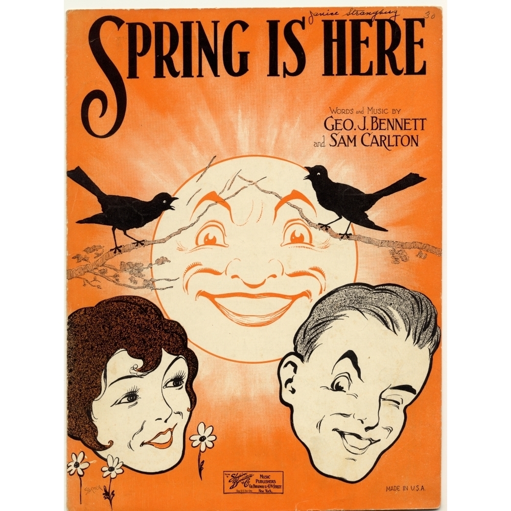 Spring is Here Poster Print (18 x 24) - Walmart.com