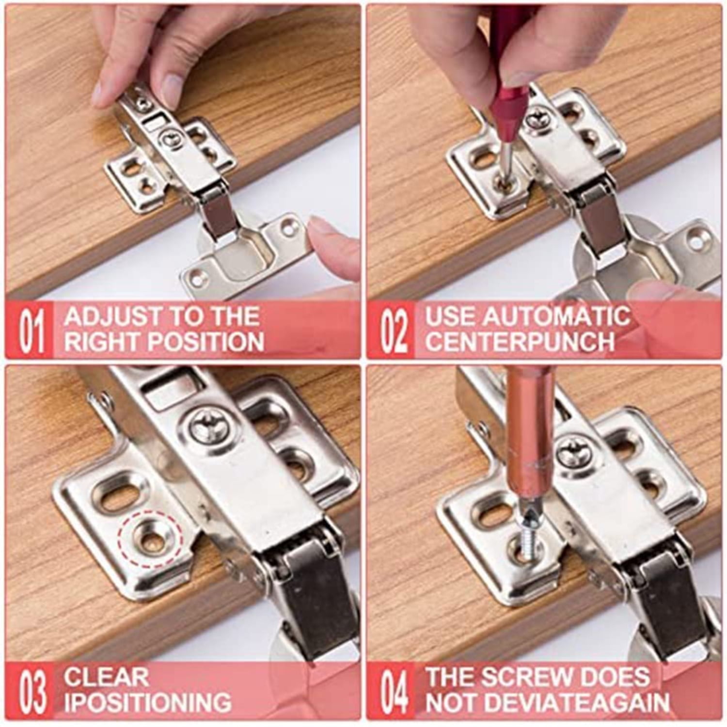 Spring-loaded Automatic Center Hole Tension Adjustable Tool - Walmart.com