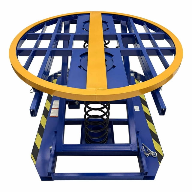 Spring-loaded Pallet Positioner Pallet Carousel Lift Table Pallet Level ...