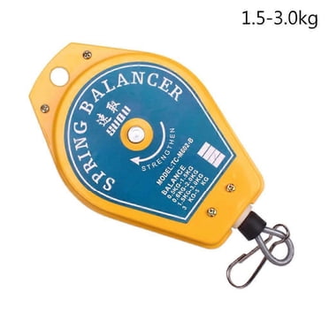 Spring Balancer Retractable Tool Holder 2-7lbs(1-3kg) Hanging Equipment ...
