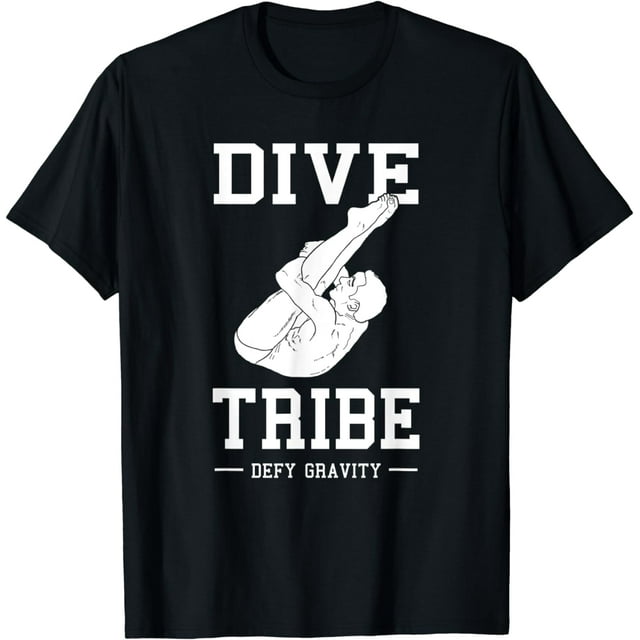 Springboard Platform Diver Gifts: Mens Diving Dive Tribe 2 T-Shirt ...