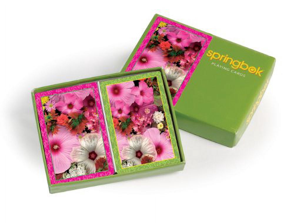 Springbok Blossom Bouquet Bridge Playing Cards Jumbo Print Index ...