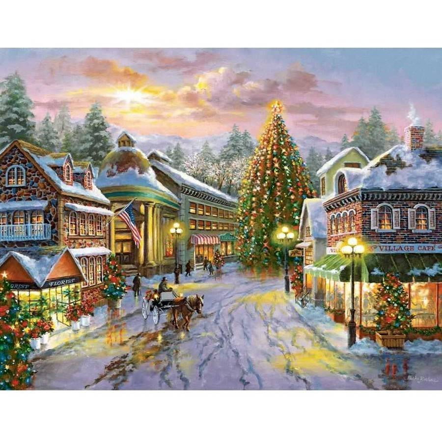 Springbok Christmas Eve 500-Piece Jigsaw Puzzle - Walmart.com