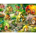 Springbok 500 Piece Fruitful Dream Village Jigsaw Puzzle for Adults ...