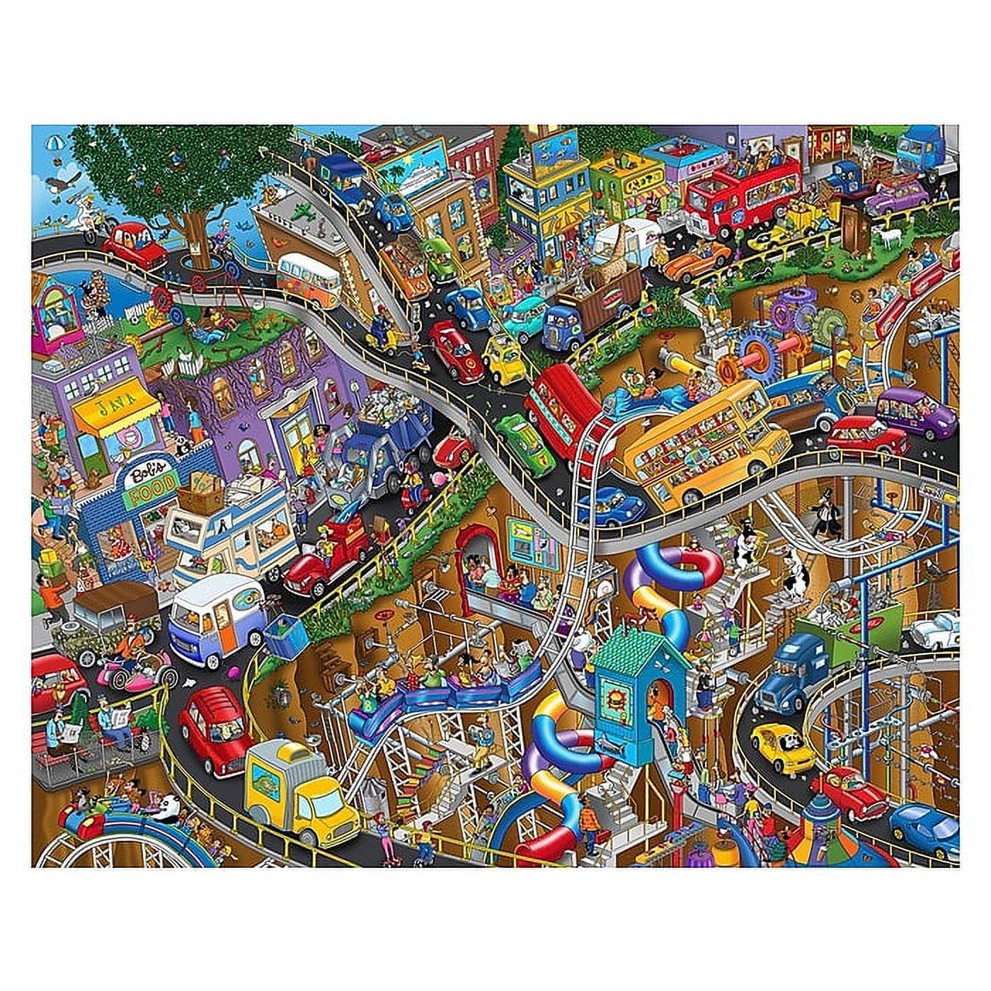 Springbok's 1000 Piece Jigsaw Puzzle Getting Away - Made in USA ...