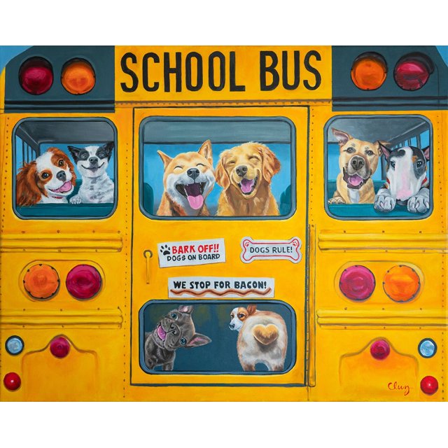 Springbok Happy Bus - 500 Piece Jigsaw Puzzle - Made in the USA ...