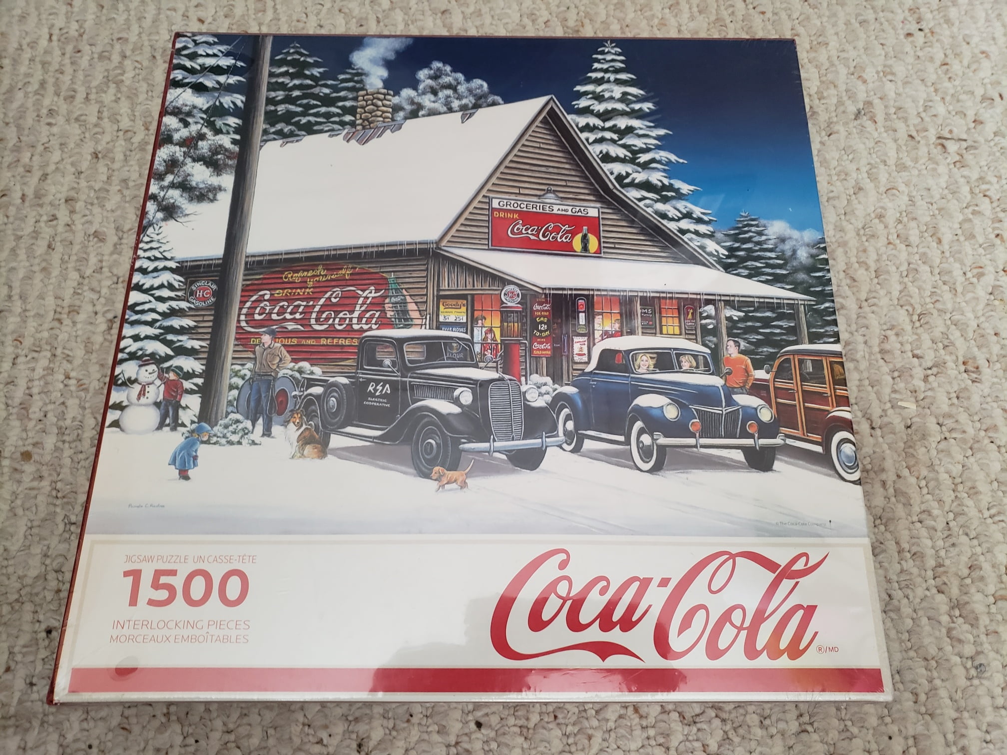 Springbok Jigsaw Puzzle Coca-Cola Joyful Times 1500 Pieces - Builds 28. ...