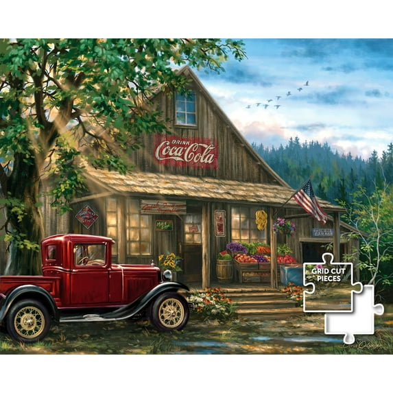 Springbok Country General Store 1000 Piece Wooden Jigsaw Puzzle ...