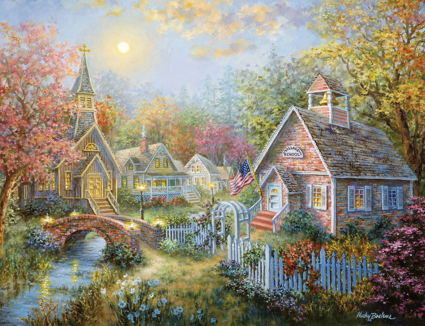 Springbok Majestic 500 Piece Wood Jigsaw Puzzle - Moral Guidance ...