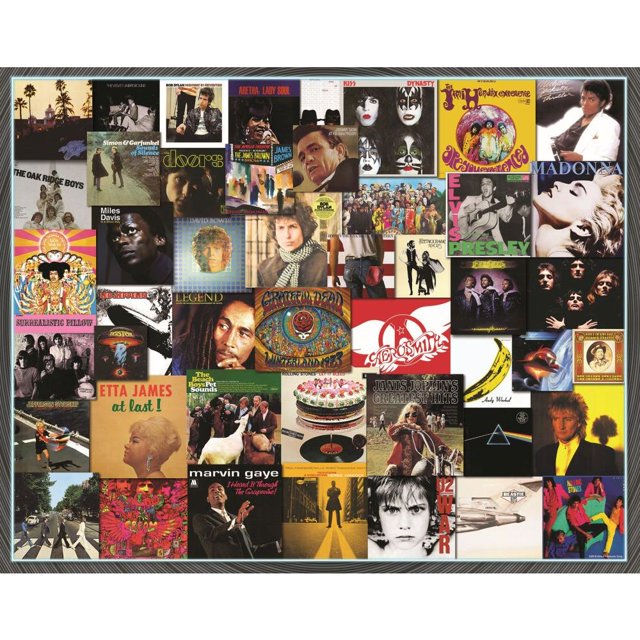 Springbok Music Collage Jigsaw Puzzle - 1000 Unique Cut Pieces for ...