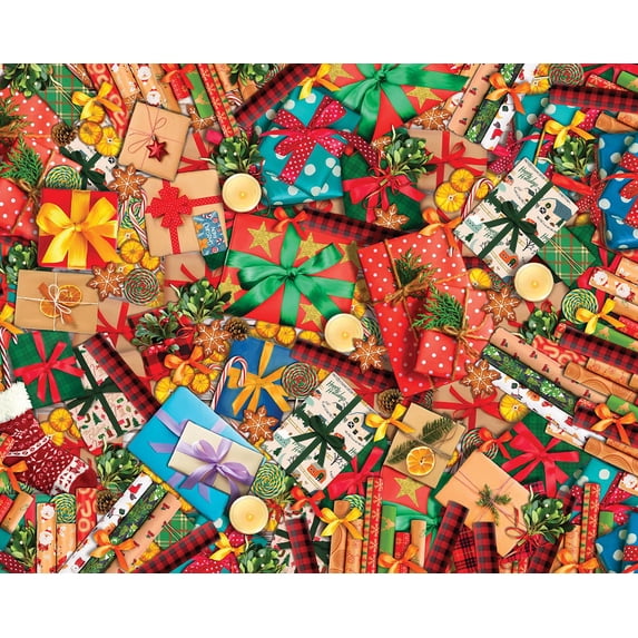 Springbok 1500 Piece Christmas Collage Jigsaw Puzzle for Adults - Made ...