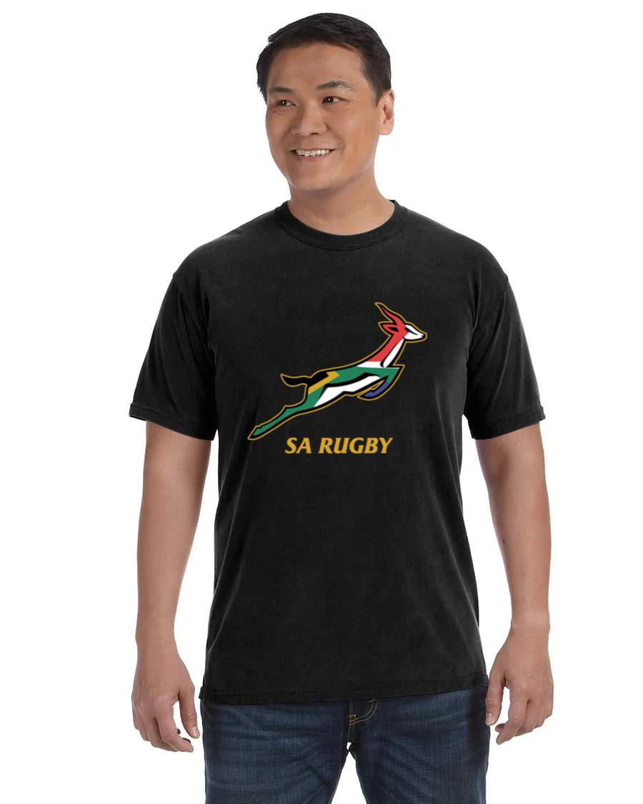 Springboks Rugby South Africa Team Fan Classic Comfort Color T-Shirt ...