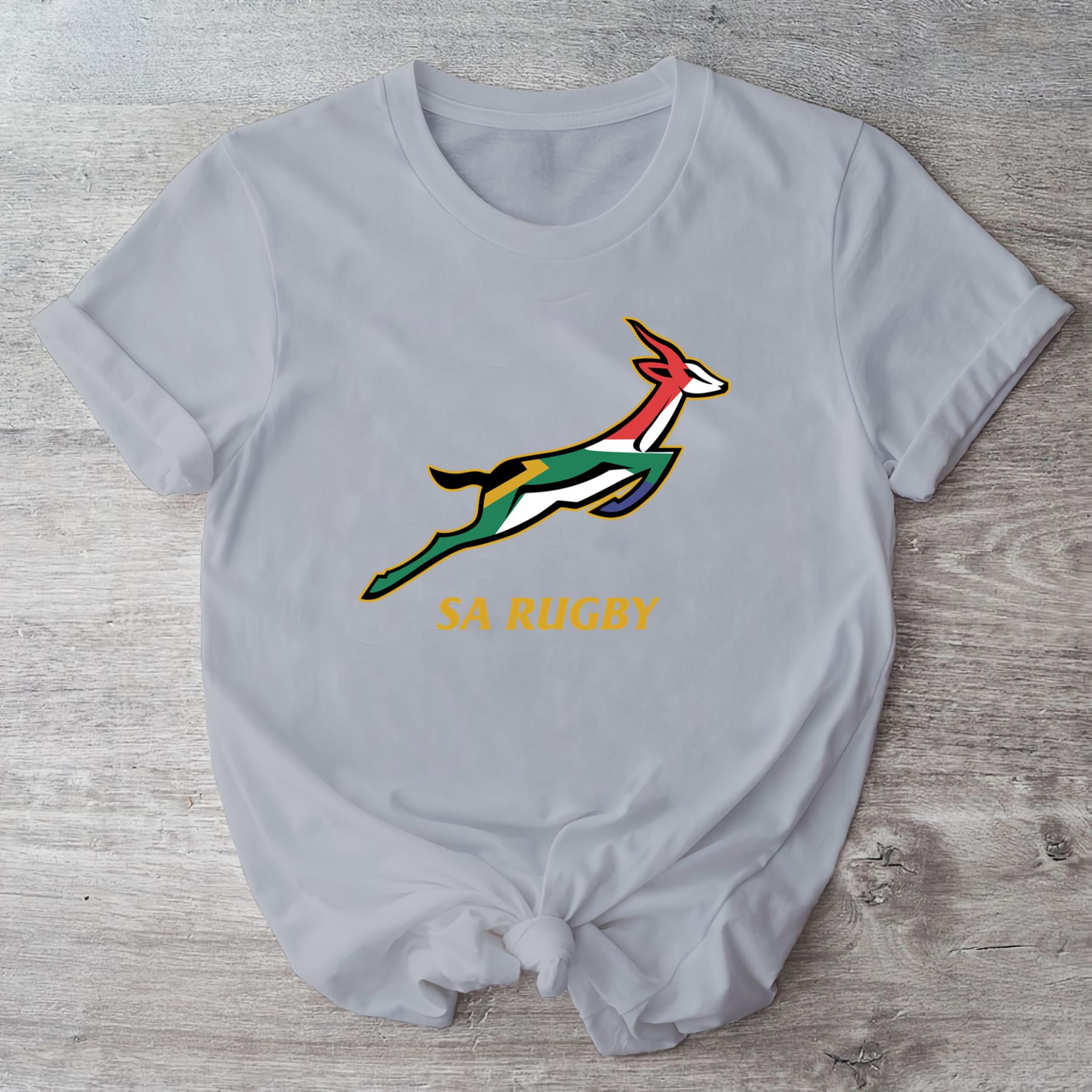 Springboks rugby, Afrique du Sud Springbok T-shirt classique-TH17432 ...
