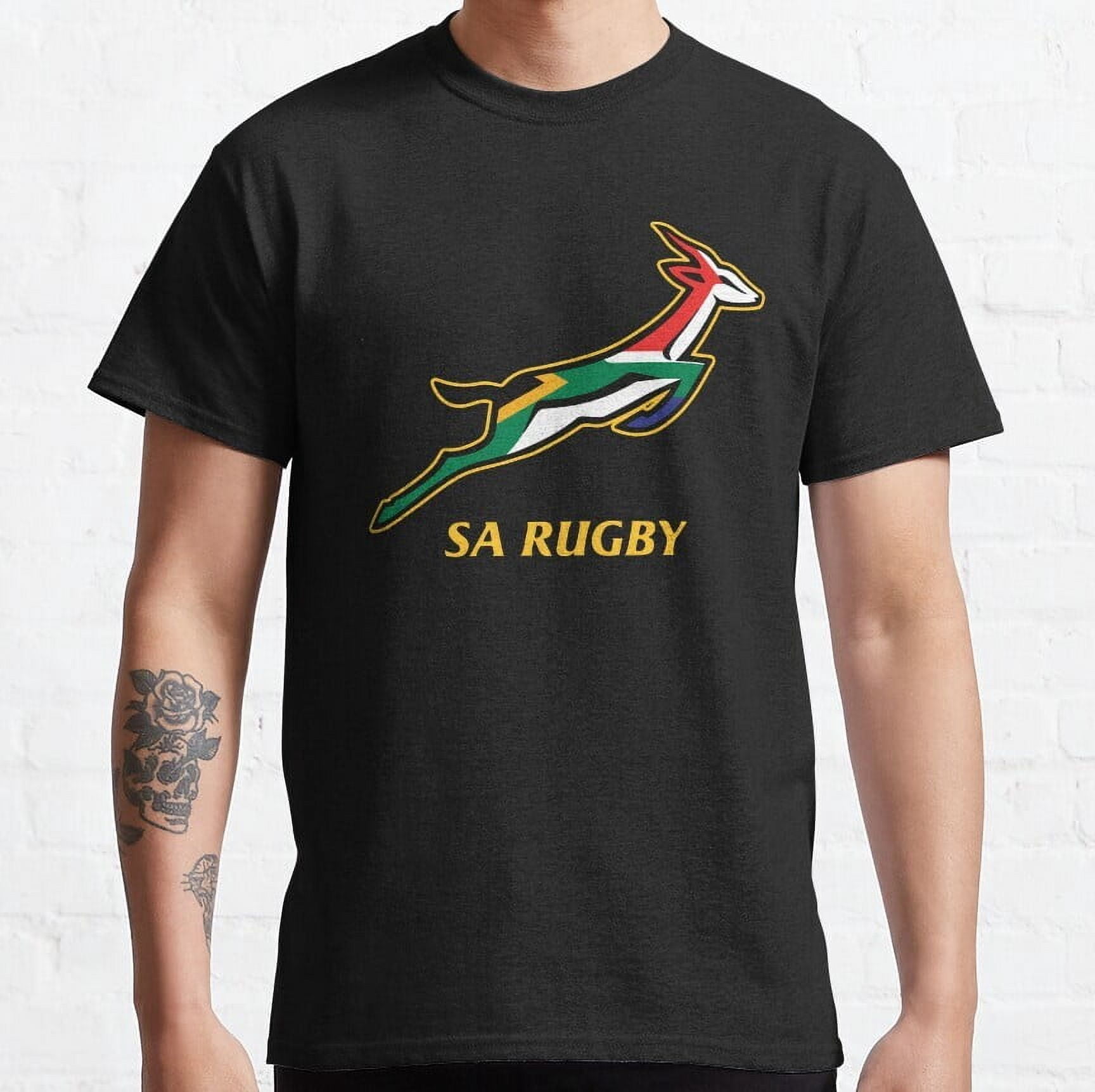 Springboks rugby, Afrique du Sud Springbok T-shirt classique - Walmart.com