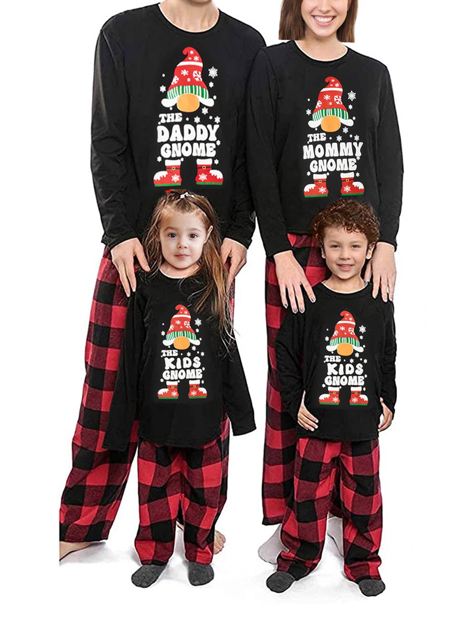 Springcmy Family Matching Christmas Pajamas Sets Cotton Christmas ...