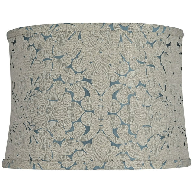 Springcrest 13" Top x 14" Bottom x 10" High x 10" Slant Print Lamp ...