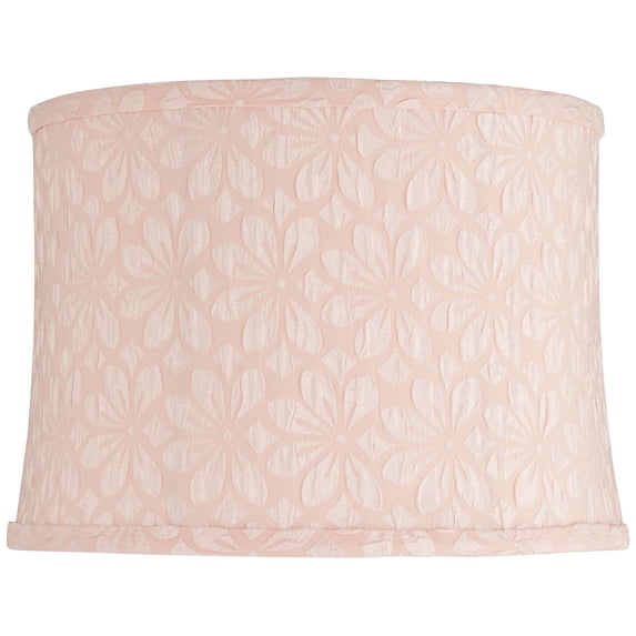 Springcrest Lamp Shade, Drum Shape, Pink Floral Pattern, Softback ...