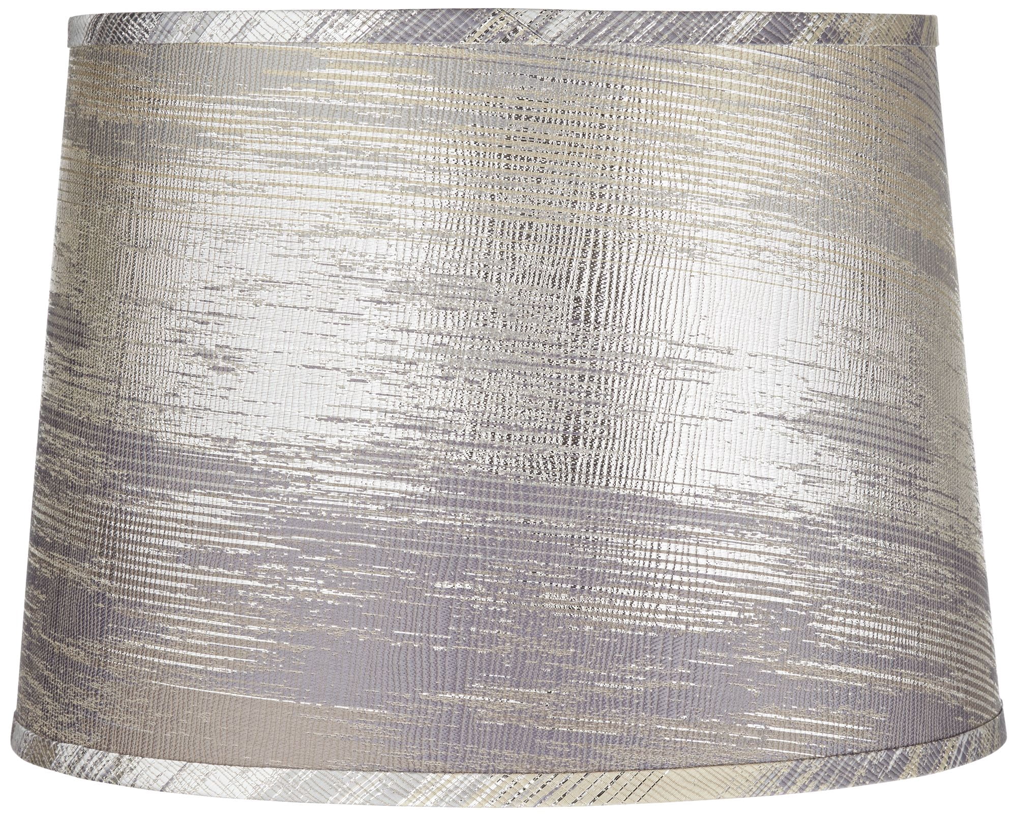 Springcrest 13" Top x 15" Bottom x 11" High x 11" Slant Print Lamp ...