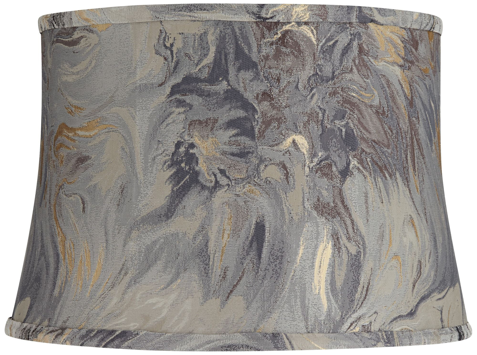 Springcrest Lamp Shade with Saba Cafe Drum Softback and Fitting, 14 ...