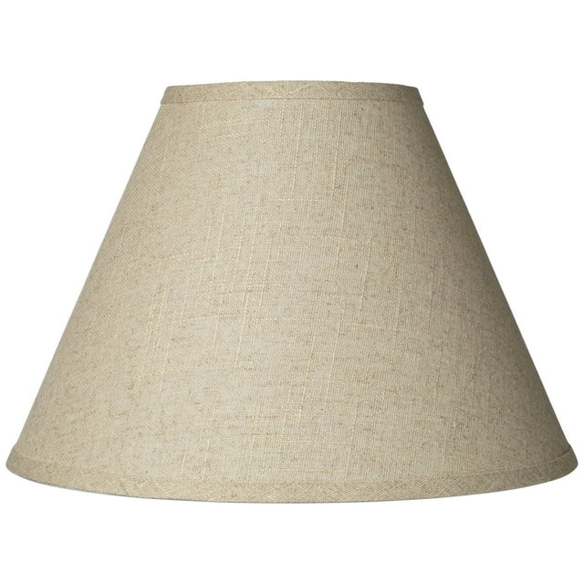 "Springcrest Empire Lamp Shade, Burlap Style with Finial, Medium Size 6 ...