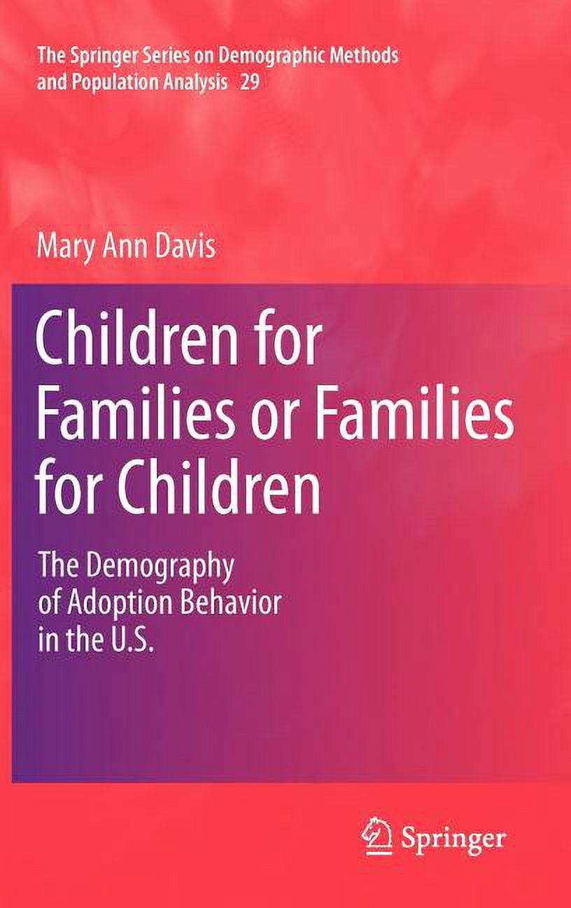 The Springer Demographic Methods and Pop Children for Families or ...