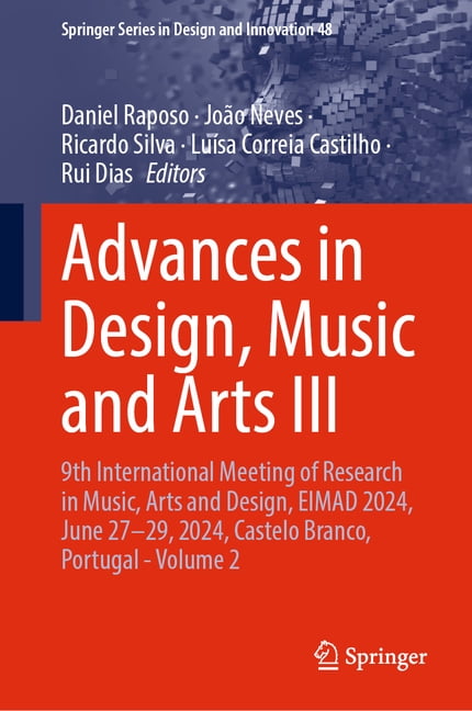Springer Design and Innovation Advances in Design, Music and Arts III ...