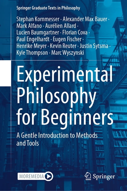 Springer Graduate Texts in Philosophy Experimental Philosophy for ...