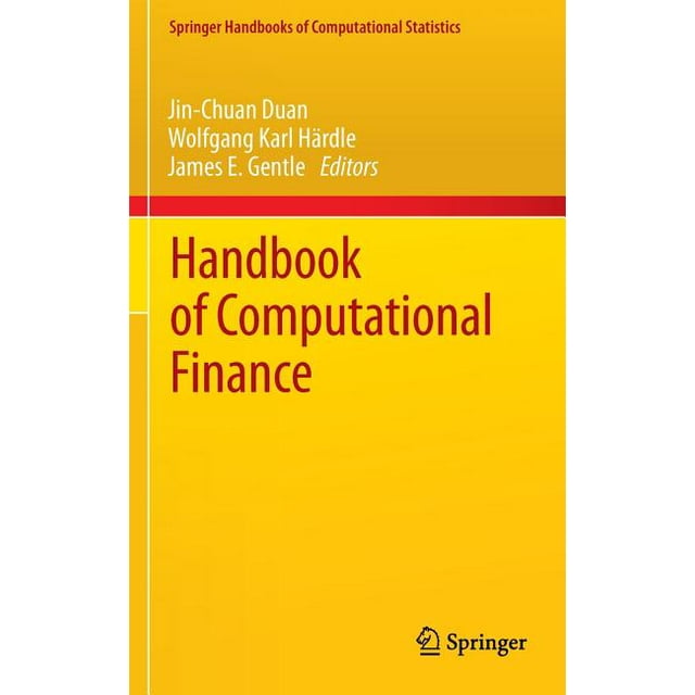 Springer Handbooks Of Computational Statistics Handbook Of
