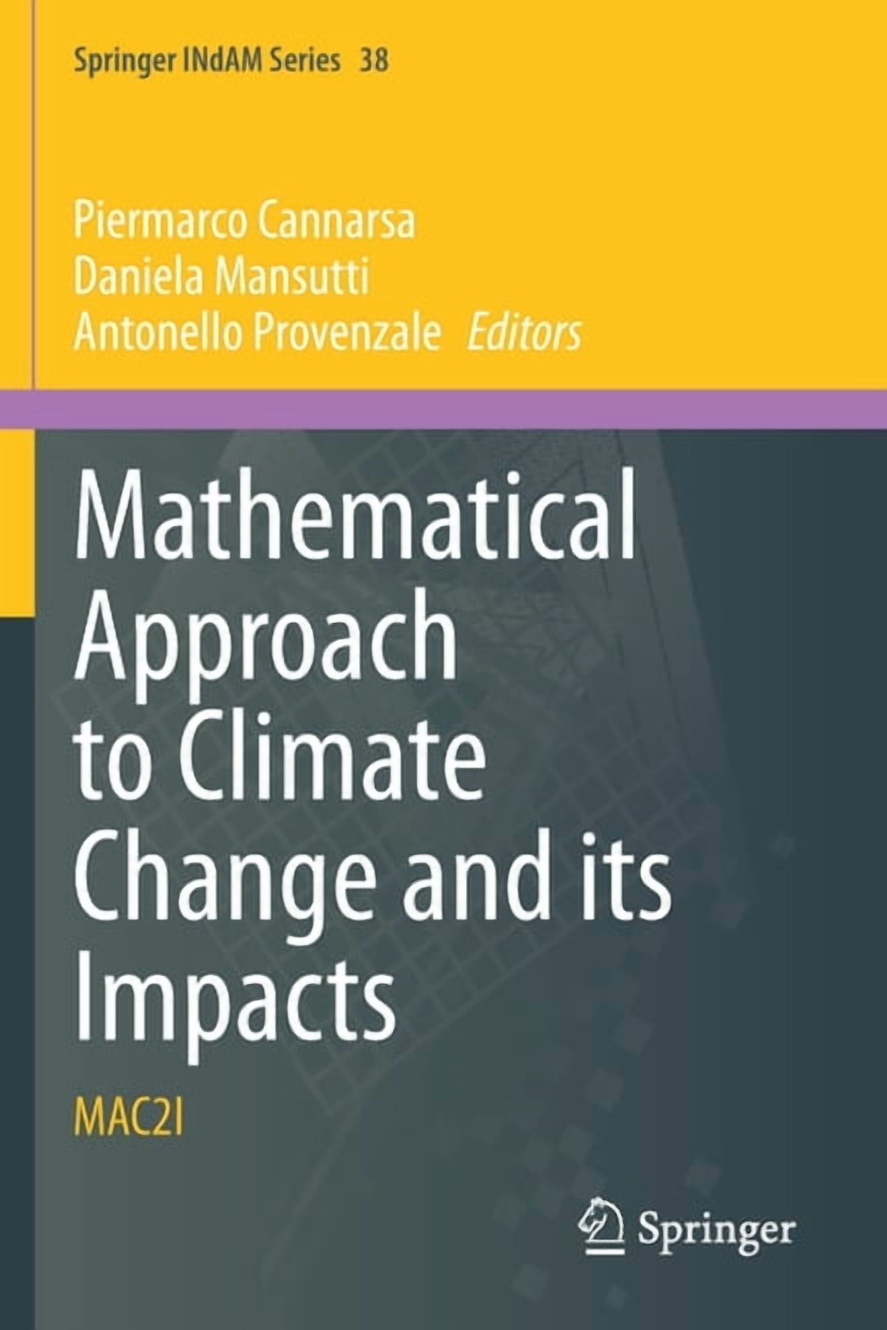 Springer Indam Mathematical Approach to Climate Change and Its Impacts ...