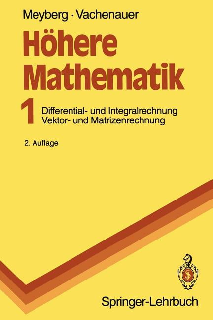 Springer-Lehrbuch HÃ¶here Mathematik: Differential- Und ...