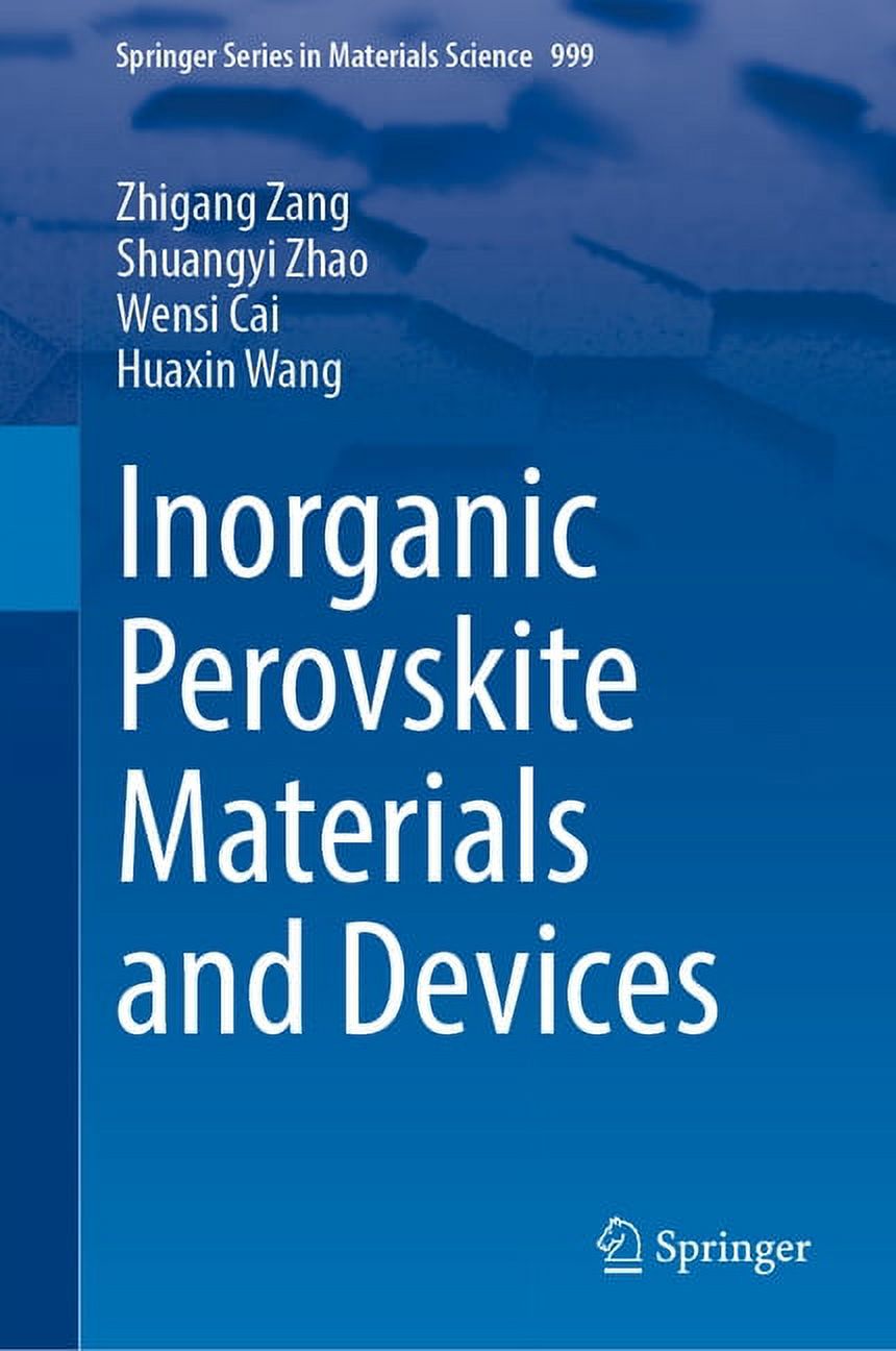 Springer Materials Science: Inorganic Perovskite Materials and Devices ...