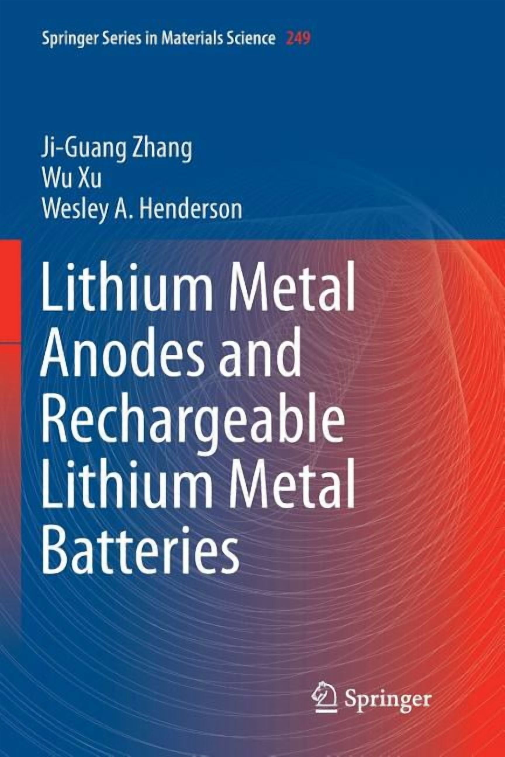Springer Materials Science Lithium Metal Anodes and Rechargeable ...