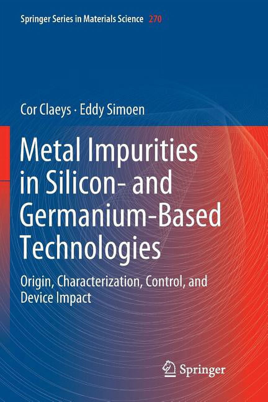 Springer Materials Science: Metal Impurities in Silicon- And Germanium ...
