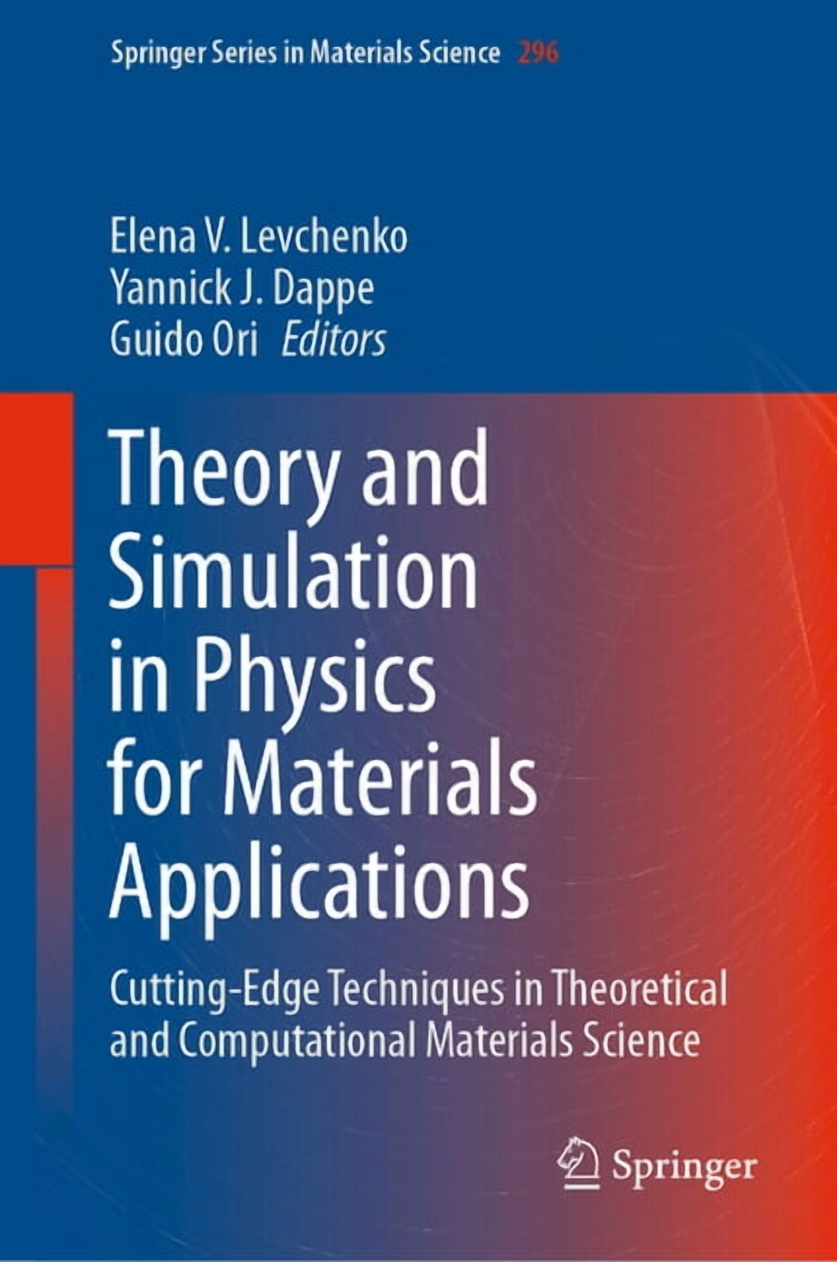 Springer Materials Science Theory and Simulation in Physics for ...