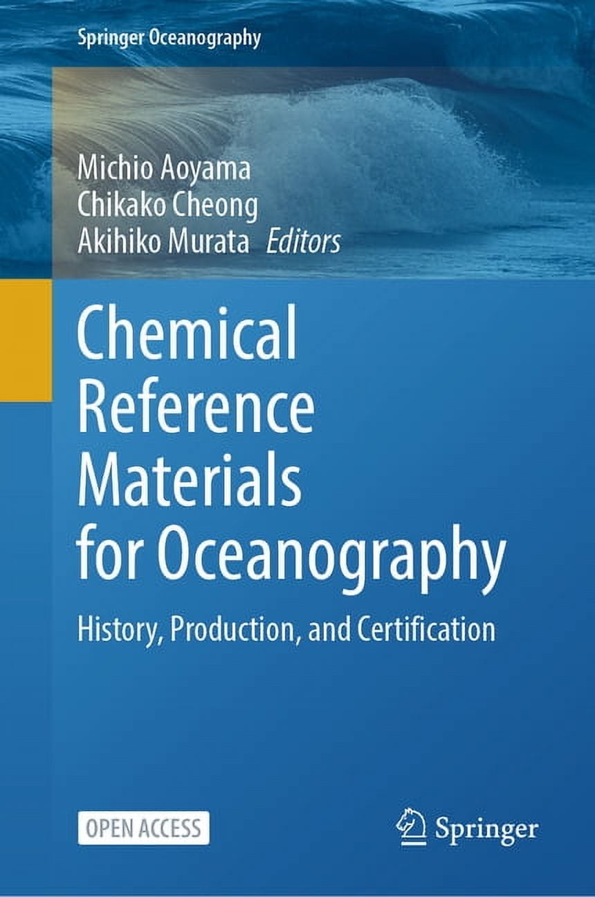 Springer Oceanography Chemical Reference Materials for Oceanography ...