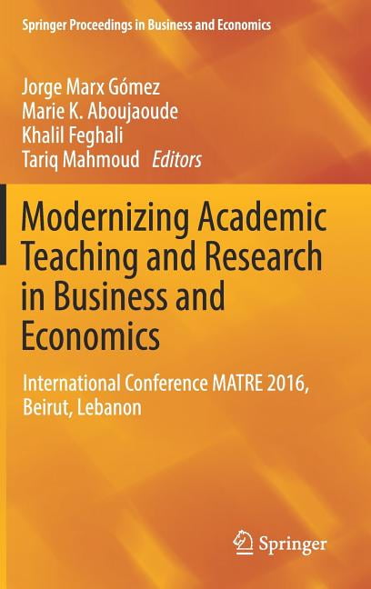 Springer Proceedings in Business and Eco Modernizing Academic Teaching ...