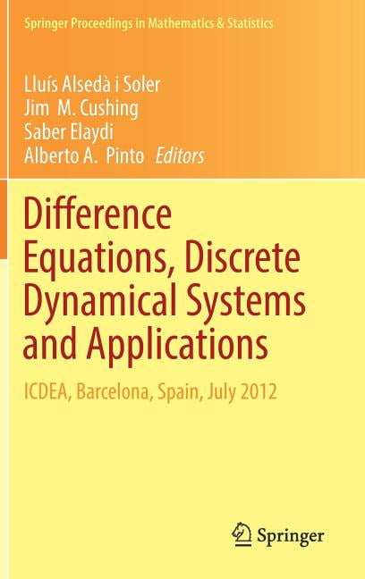 Springer Proceedings In Mathematics And Statistics Difference Equations Discrete Dynamical