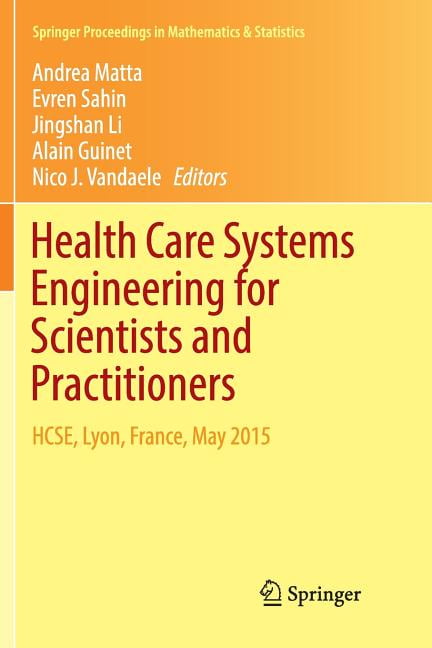 Springer Proceedings in Mathematics & Health Care Systems Engineering ...