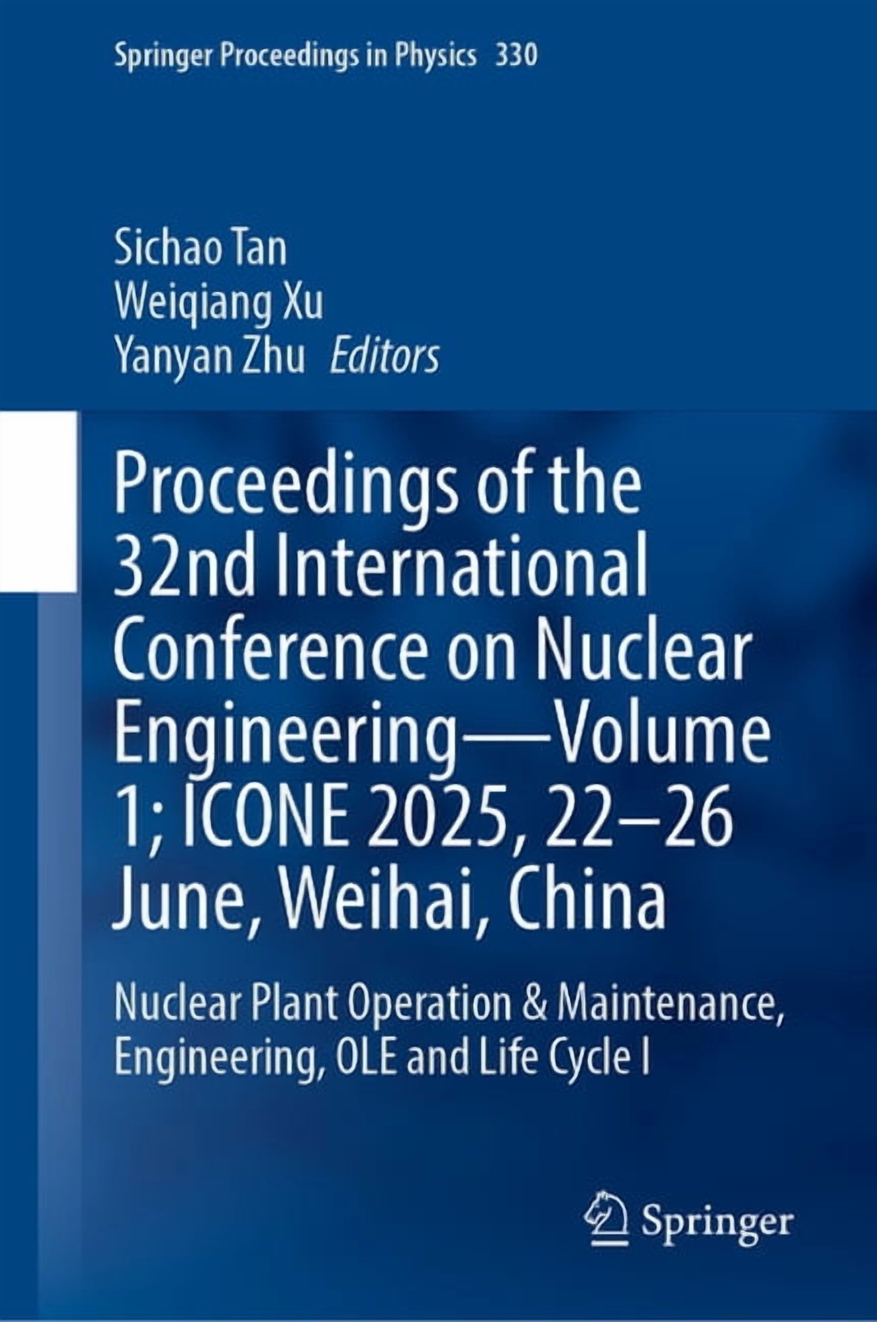 Springer Proceedings in Physics Proceedings of the 32nd International Conference on Nuclear ...