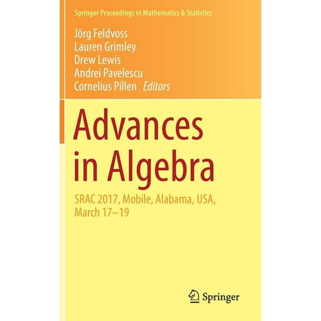 Springer Proceedings In Mathematics And Statistics Advances In Algebra Srac 2017 Mobile