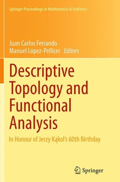 Springer Proceedings in Mathematics & Statistics: Descriptive Topology ...