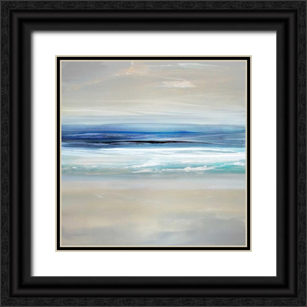 Springer, Rachel 15x15 Black Ornate Wood Framed with Double Matting Museum Art Print Titled ...