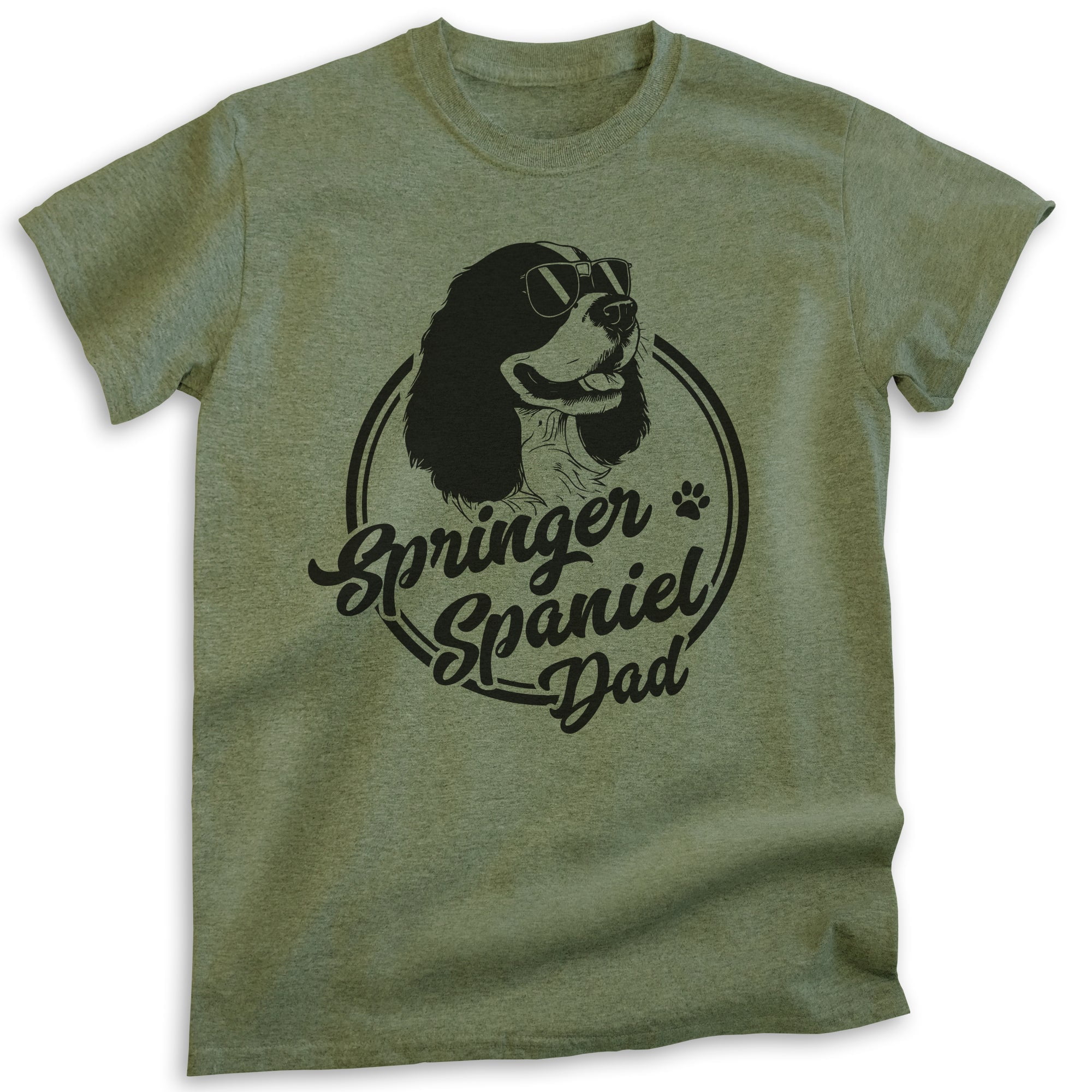 Springer Spaniel Dad, Unisex Men's Shirt, English Springer Spaniel ...